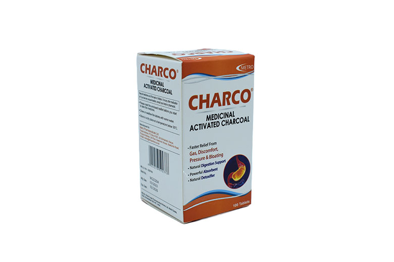 Activated Charcoal Tablets 100's - Murambua Pharmacy
